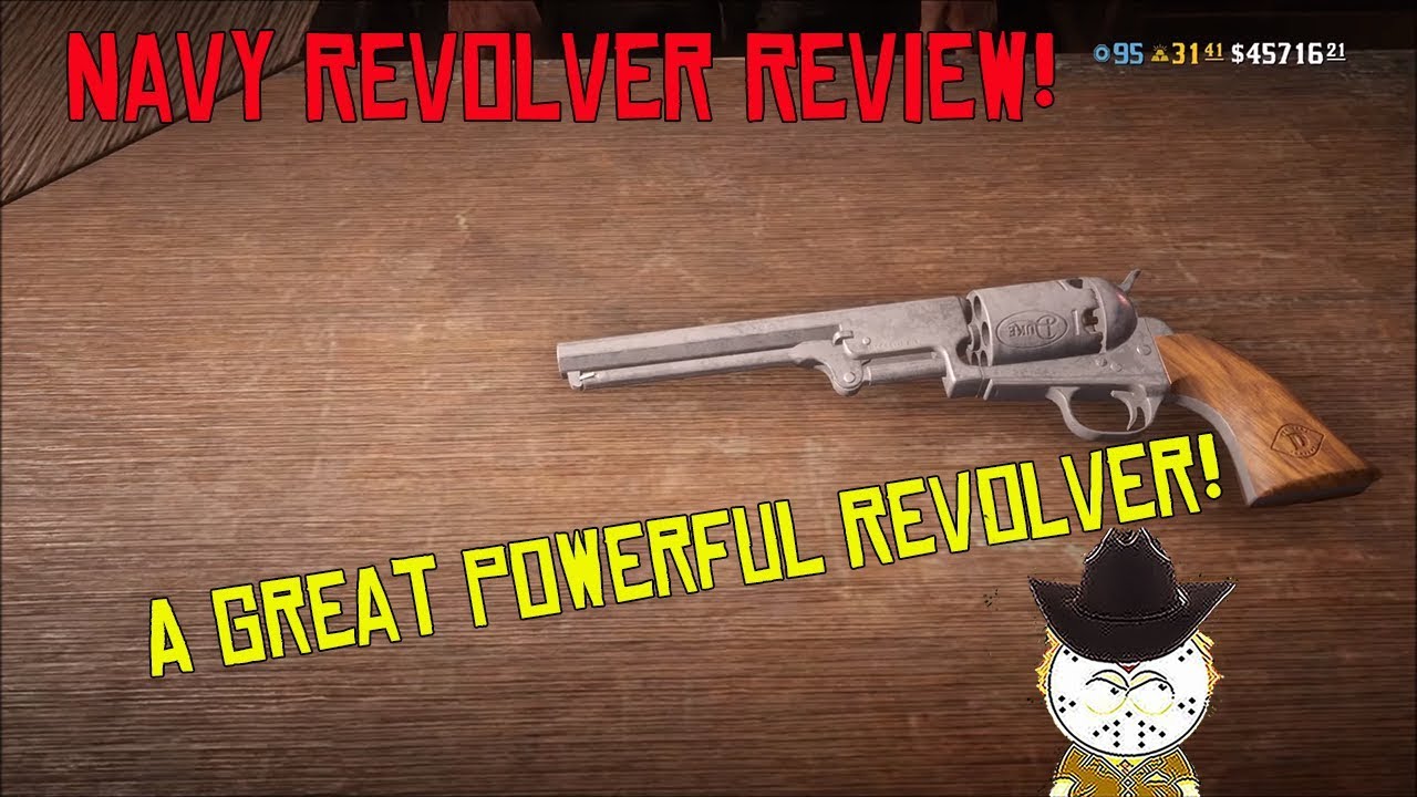 Red Dead Online New Navy Revolver Review, A Great Powerful Revolver ...