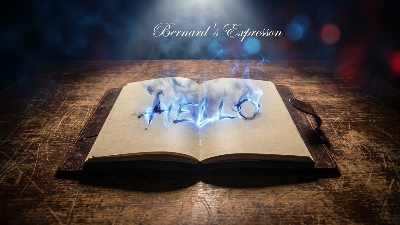Bernard's Expresson "The Note Book That Writes Back Series 1" - YouTube