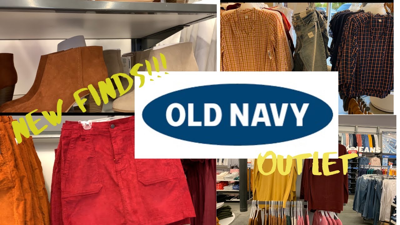 SHOP WITH ME AT OLD NAVY OUTLET NEW FINDS!!!! - YouTube