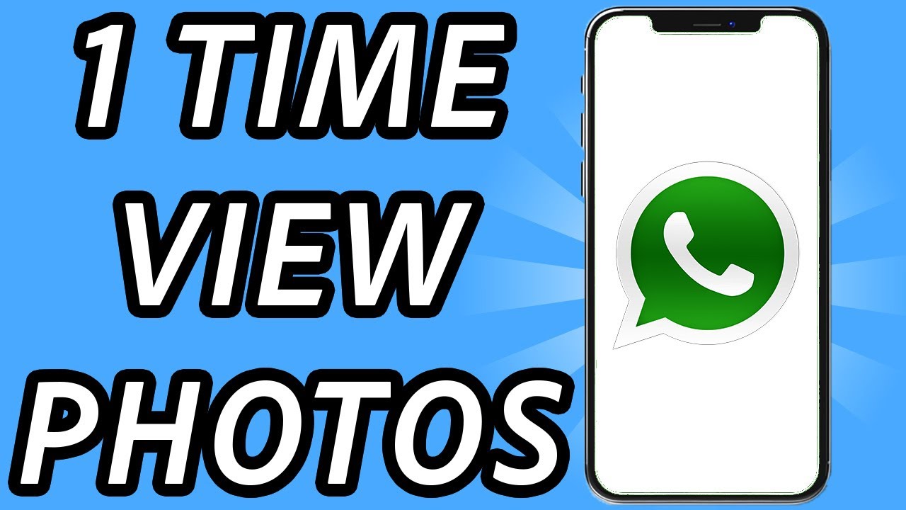 How to send one time view pictures on Whatsapp (FULL GUIDE) - YouTube