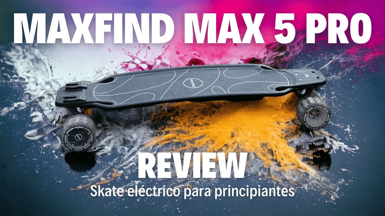 Maxfind Max 5 Pro | Skate eléctrico para principiantes - Review - YouTube
