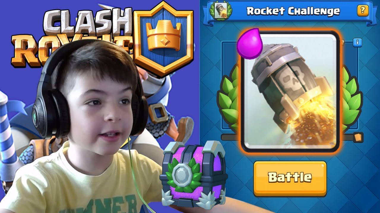 ROCKET DRAFT CHALLENGE - Clash Royale - YouTube