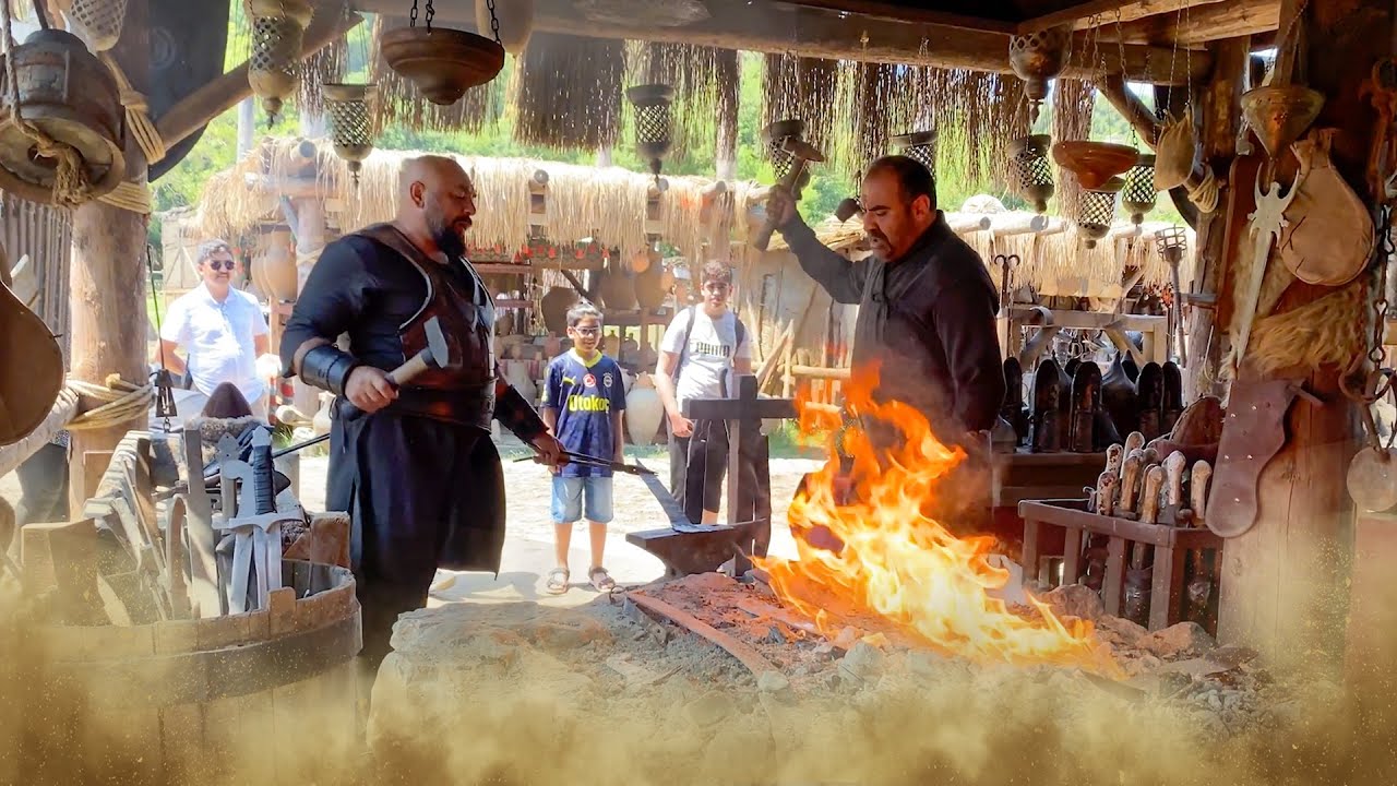 Yiğitler, Osman Bey gibi demir dövmeye devam ediyor! / Bozdağ Film ...