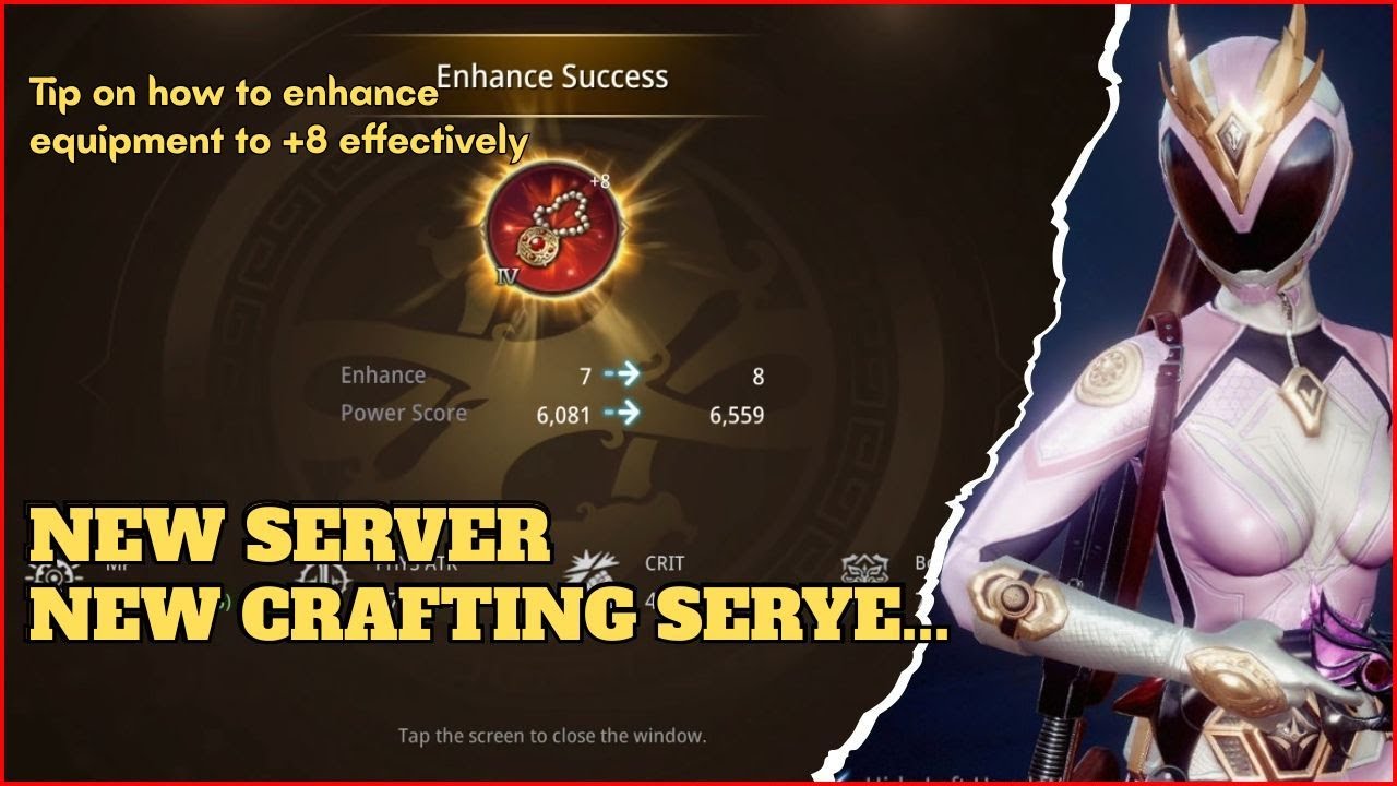 MIR4 - HOW TO ENHANCE EQUIPMENTS TO +8 EFFECTIVELY - YouTube