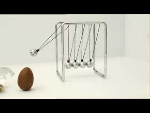 Cadbury Creme Egg Newton's Cradle