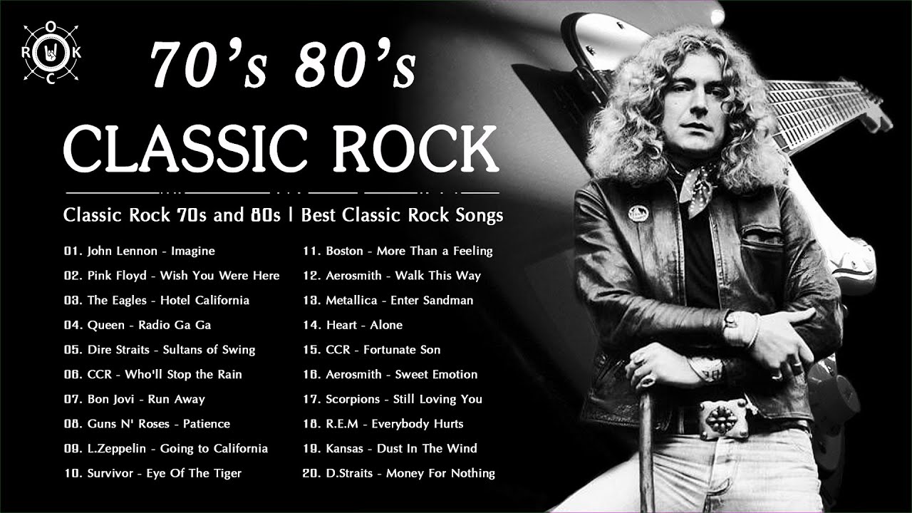 Classic Rock Songs Collection | Best Classic Rock Playlist 70s and 80s ...