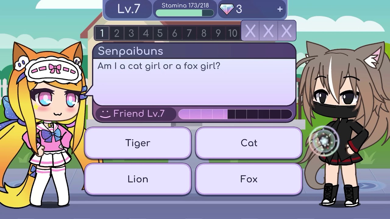 Yea quest of luni // gacha life // little deer - YouTube