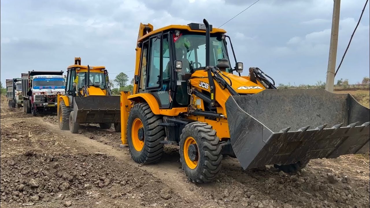 TRACTOR VIDEO AND JCB VIDEO || JCB 3DX ECO BACKHOE LOADER MACHINE ...