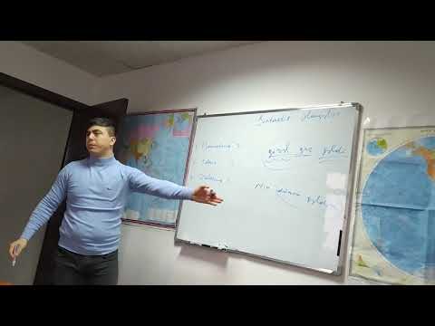 Sintaktik əlaqələr.