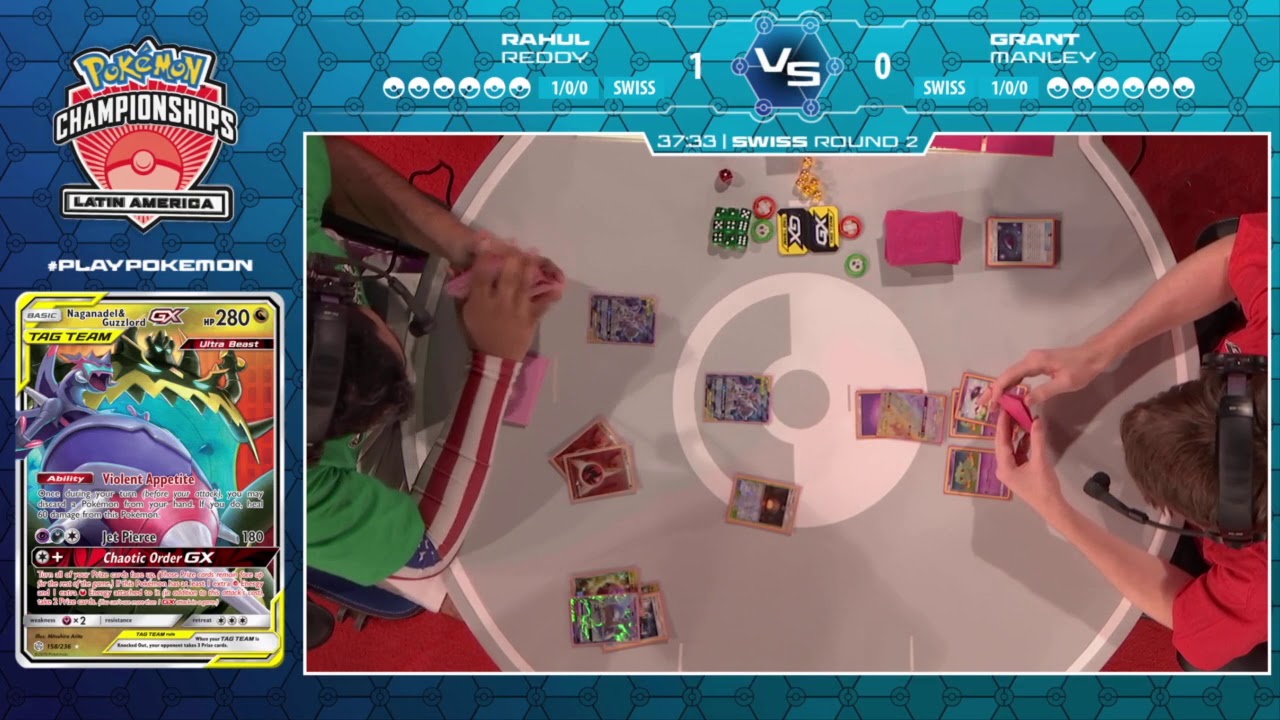 TCG Rahul Reddy Vs Grant Manley R2 -2020 Pokémon Latin America ...