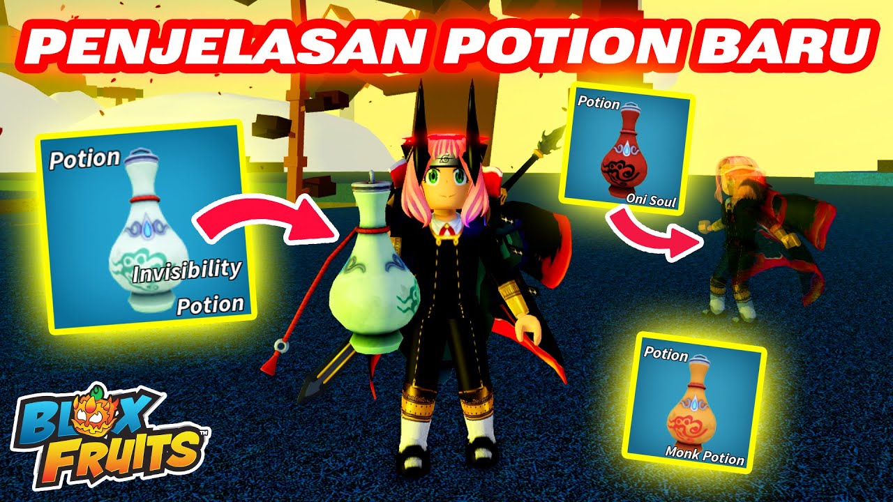 PENJELASAN 3 POTION BARU DI BLOX FRUIT UPDATE TERBARU - YouTube