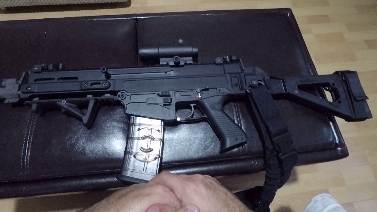 PART 3: CZ SCORPION EVO AND CZ BREN 805 PISTOLS REVIEW - YouTube