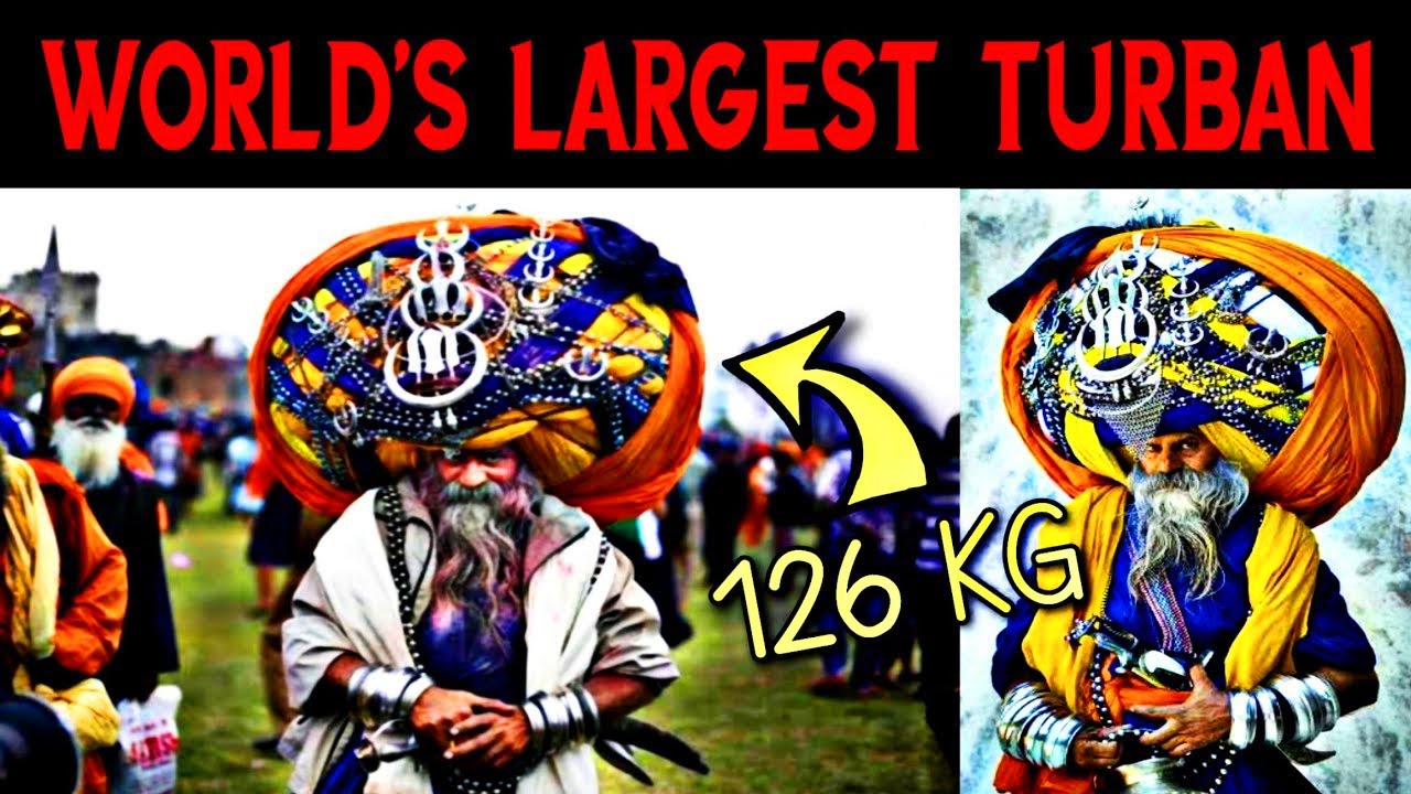Worlds Largest turban (Talapaga) in Telugu | Talapaga in Telugu | Viral ...