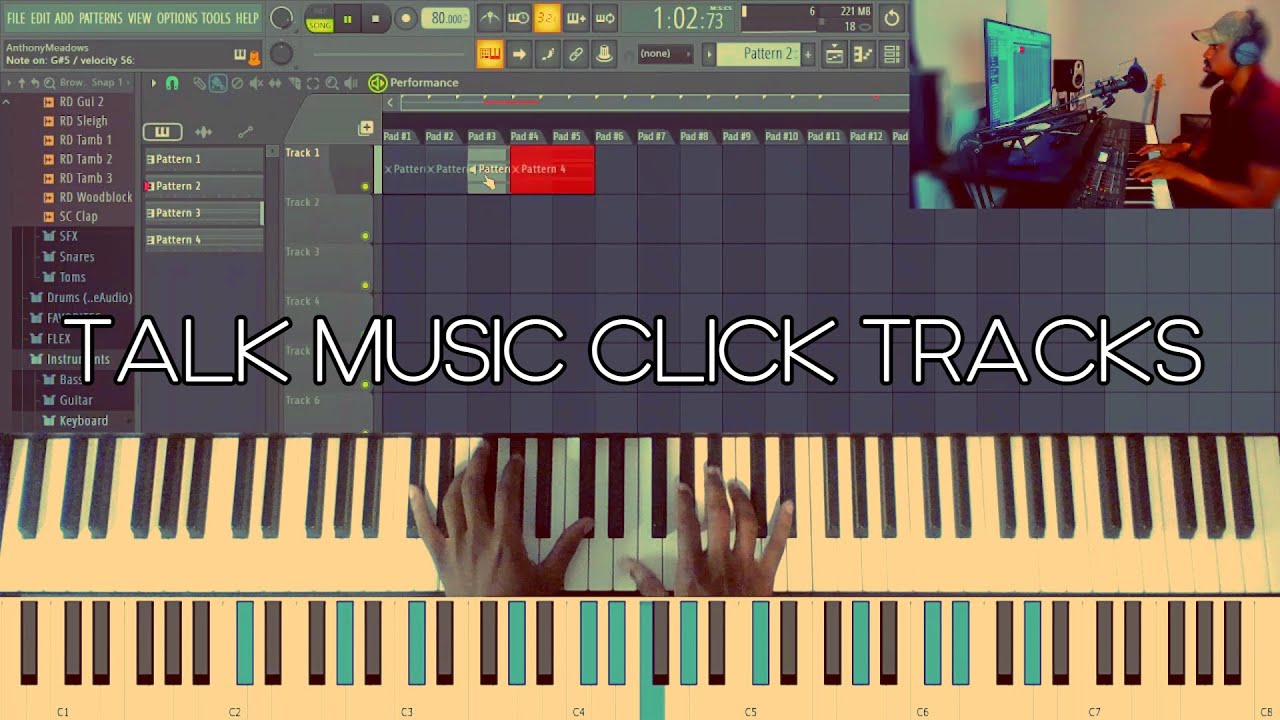 MAKING CLICK TRACKS FOR TALK MUSIC (FL STUDIO) GOSPEL PIANO - YouTube