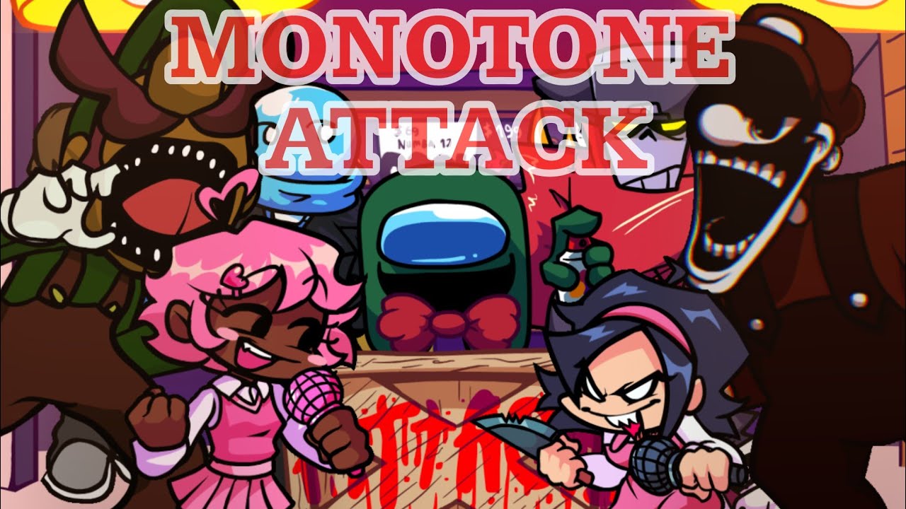 PARALLELISM ATTACK - (Monotone Attack But PS135/Jaden and Nene/MX Sing ...