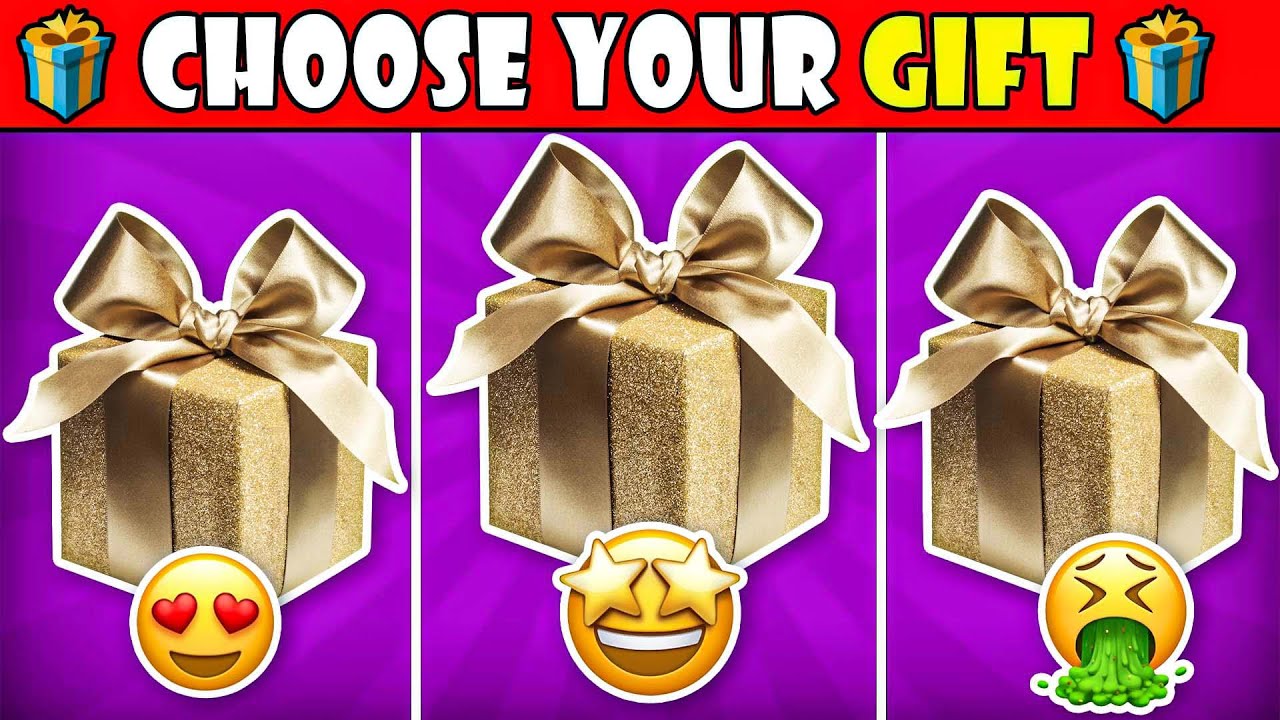 🎁 Choose Your Gift - GOOD or BAD Edition Part - 2 🎁| Pick one Challenge ...