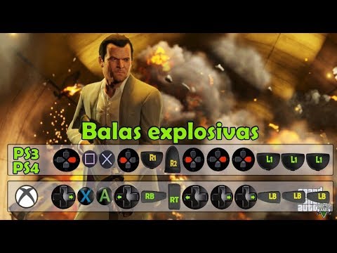TRUCO GTA V BALAS EXPLOSIVAS | DISPAROS EXPLOSIVOS | ARMAS EXPLOSIVAS ...