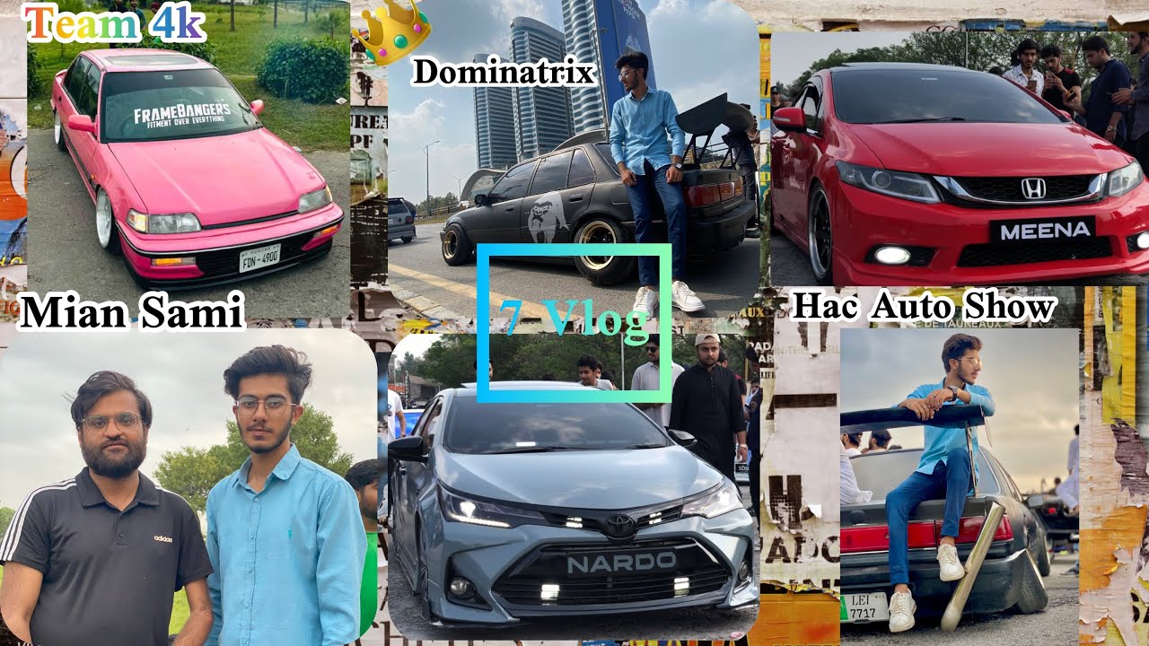 Hac car Show || Mian Sami || Nardo || Meena || Rudy || Team_4k ||Dominatrix || Lowtolerance ...