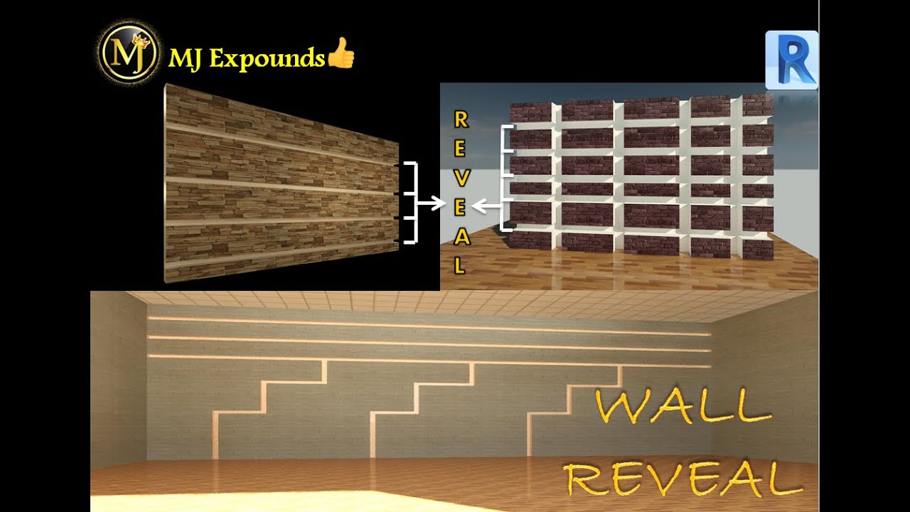 WALL REVEAL - REVIT ARCHITECTURE | TAMIL| TUTORIAL| BEGINNER |CIVIL ...