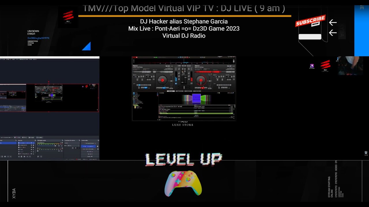 TMV///Top Model Virtual VIP TV: MIX LIVE ( 9 am ) Stephane Garcia 2023 ...