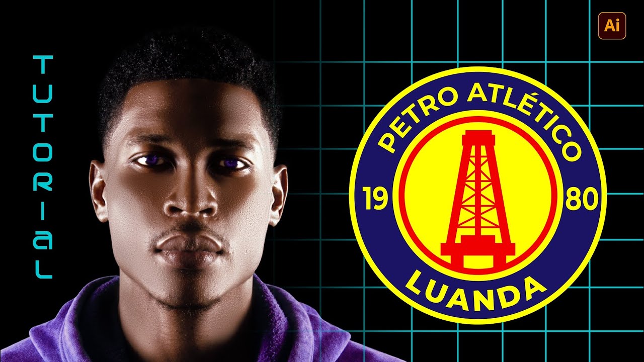 Como criar o Logótipo de Petro de Luanda Tutorial (Adobe Illustrator ...