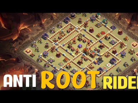 ANTI ROOT RIDER WITH PROOF WAR BASES OF 48 STREAK CLAN WAR BASES - YouTube