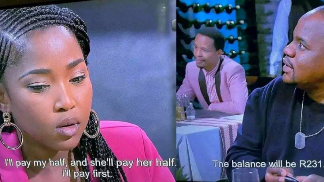 Skeem Saam: Leshole refuses to pay the bill alone on a date & Splits ...