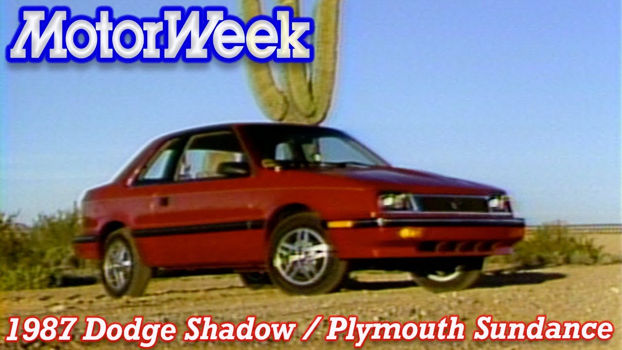 1987 Dodge Shadow and Plymouth Sundance | Retro Review - YouTube