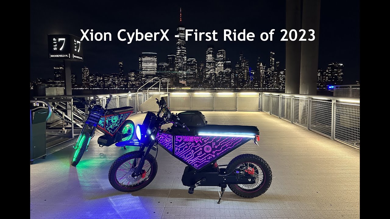 Xion CyberX - NYC - First Ride of 2023 - YouTube