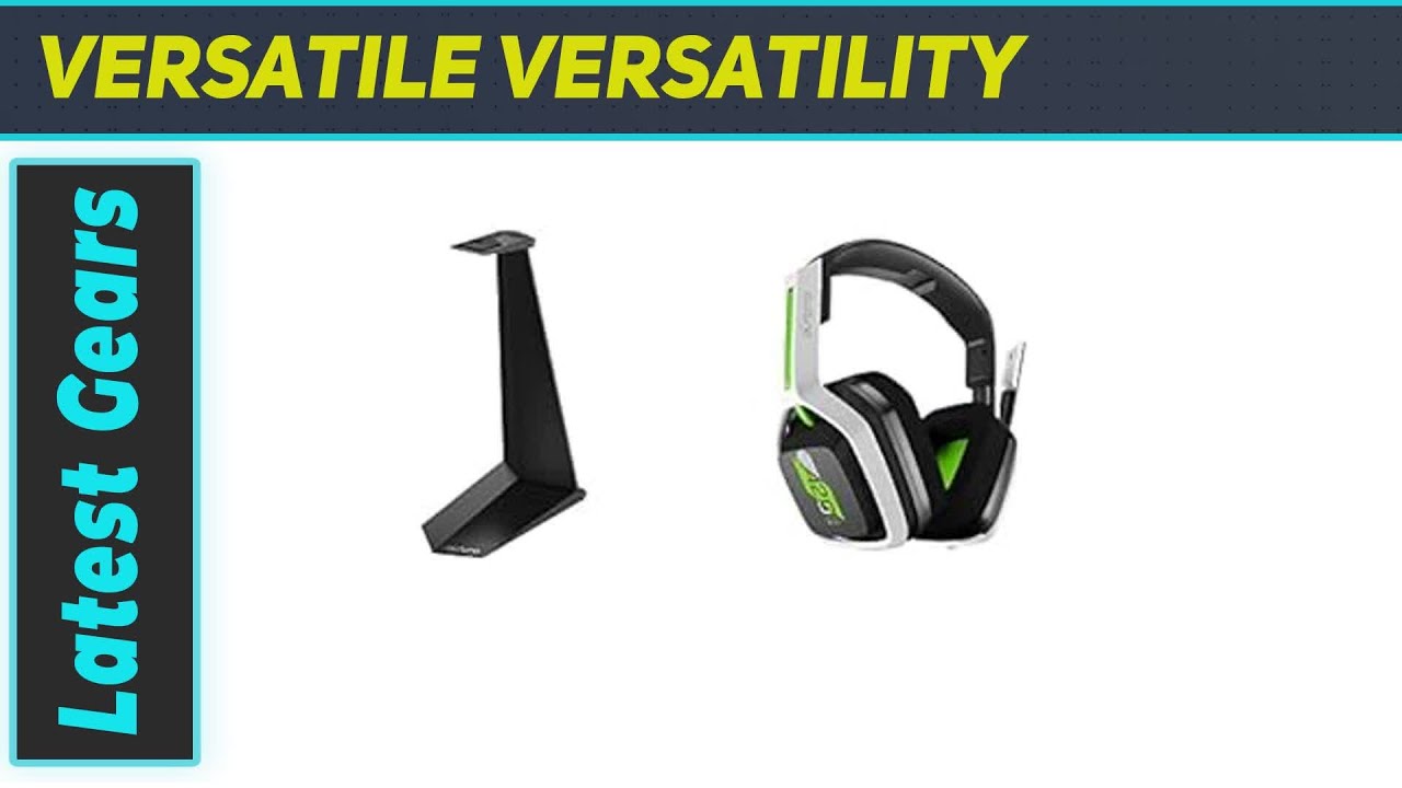 Astro A20 Wireless Gaming Headset Review Headphone Stand Bundle - White ...