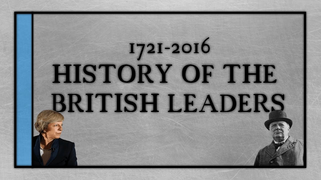 History of British Leaders (PMs and Monarchs) - 1721 - 2016 - YouTube