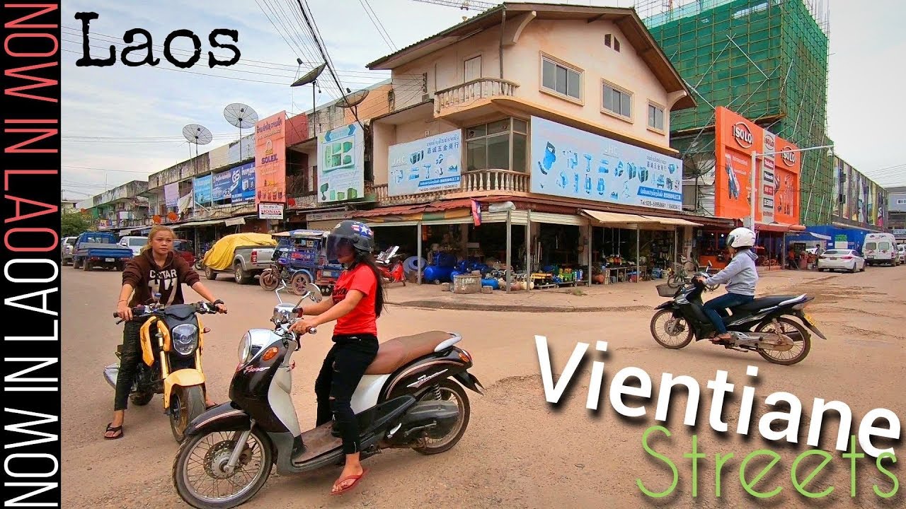 Where can i find.... in Vientiane Laos? | Driving the Streets of ...
