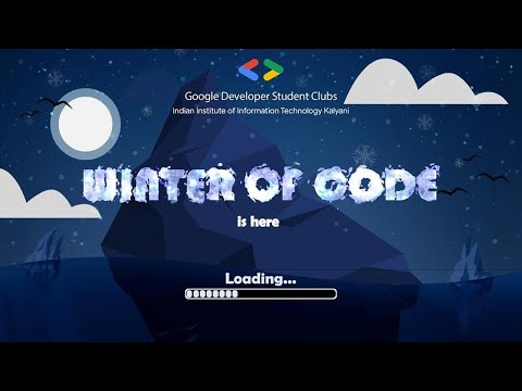 Winter of Code 3.0 Teaser!┊#googledeveloperstudentclubs Kalyani - YouTube