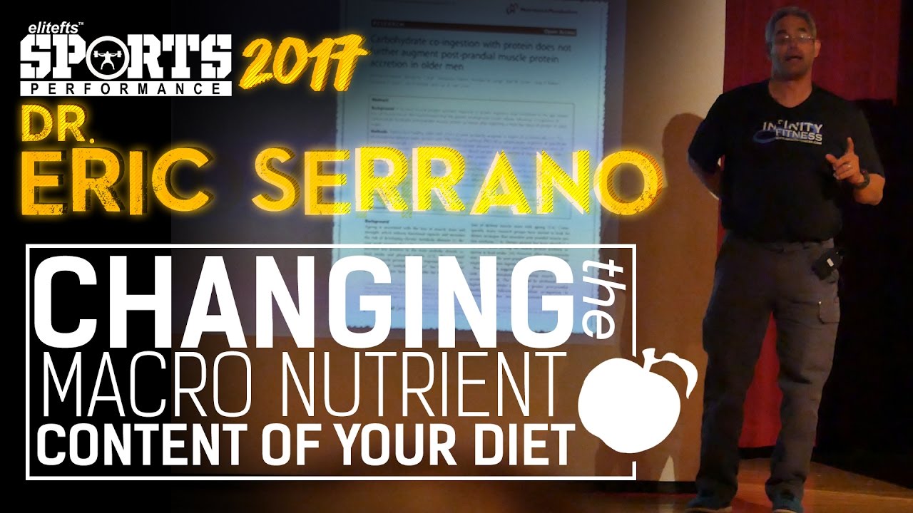 Dr. Eric Serrano on Changing the Macro Nutrient Content of Your Diet ...