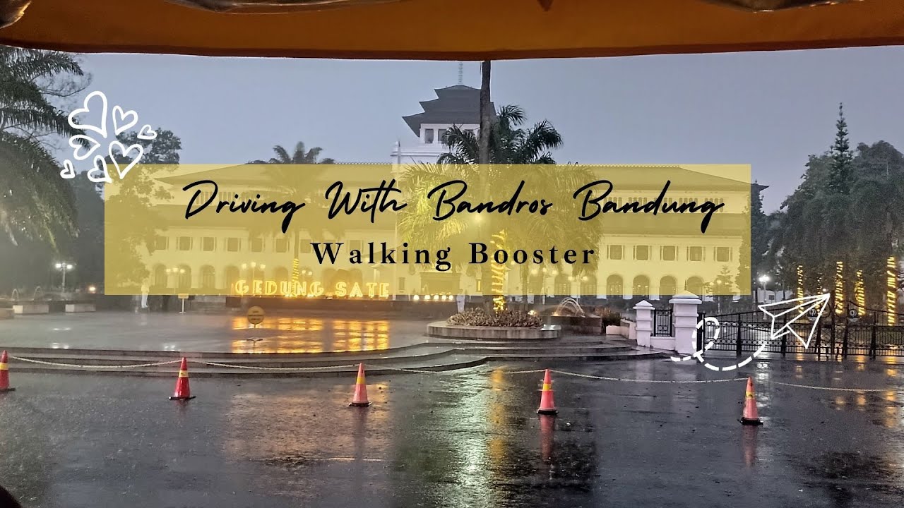 Driving Tour Bandros Bandung - Historic Place - YouTube
