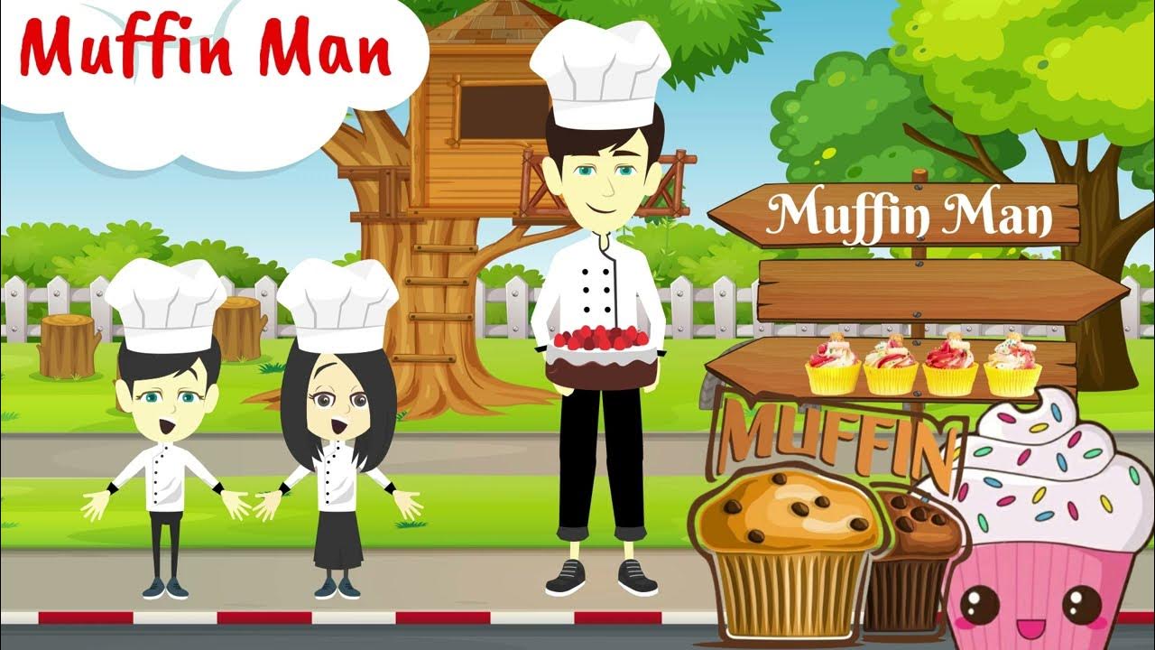 The Muffin Man 👨 | Classic Nursery Rhymes and Kids Songs | Popular ...