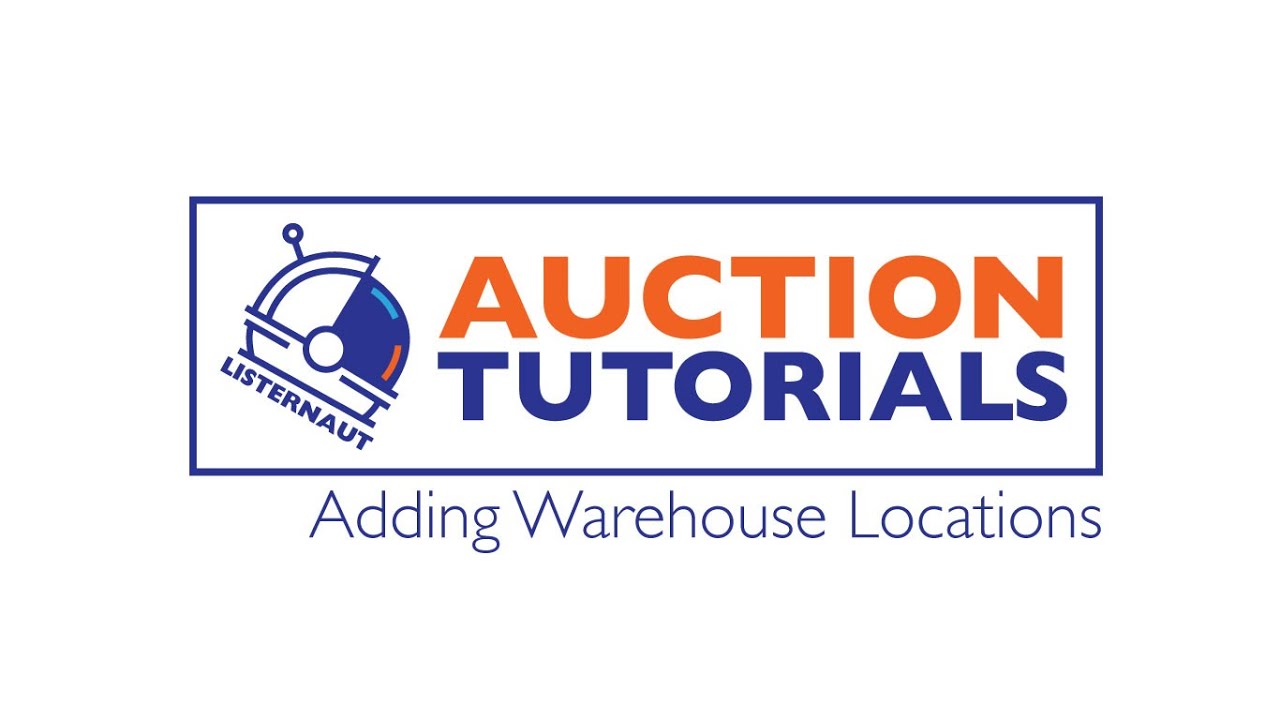 How-to Add Warehouse Locations - YouTube