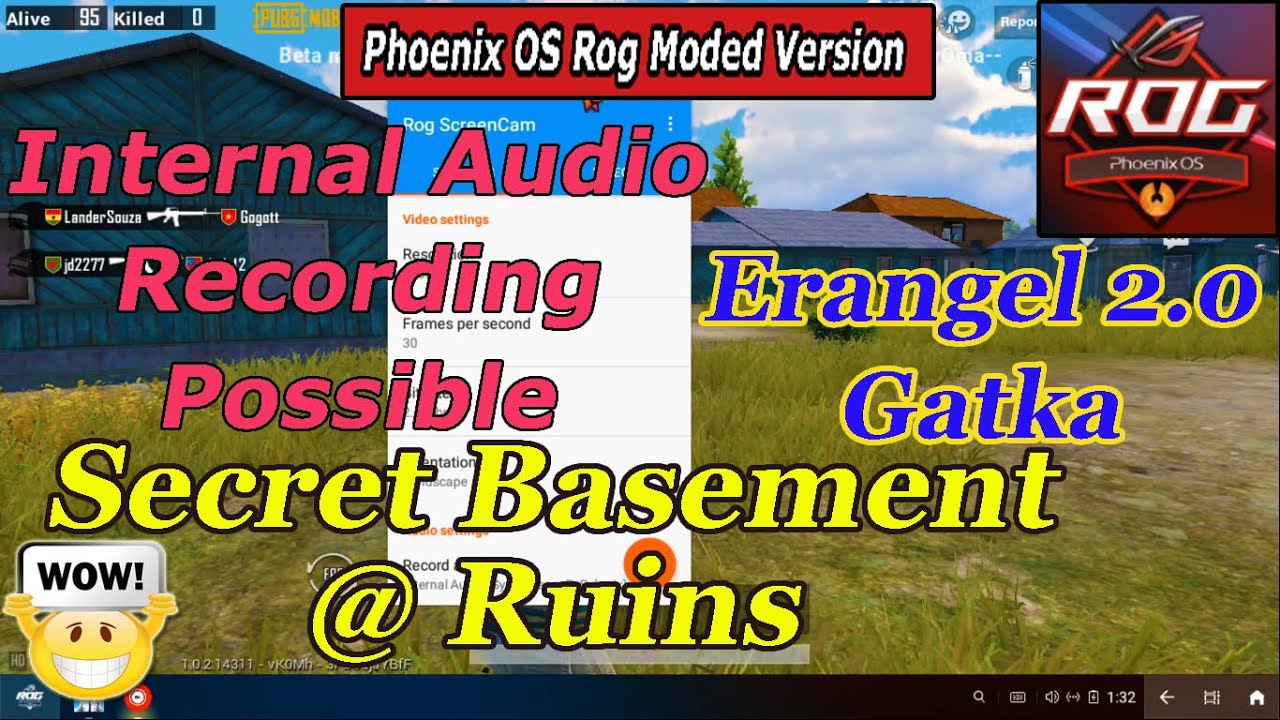 Internal Audio Recording is Possible with POSROG V3 Update 5 | Erangel ...