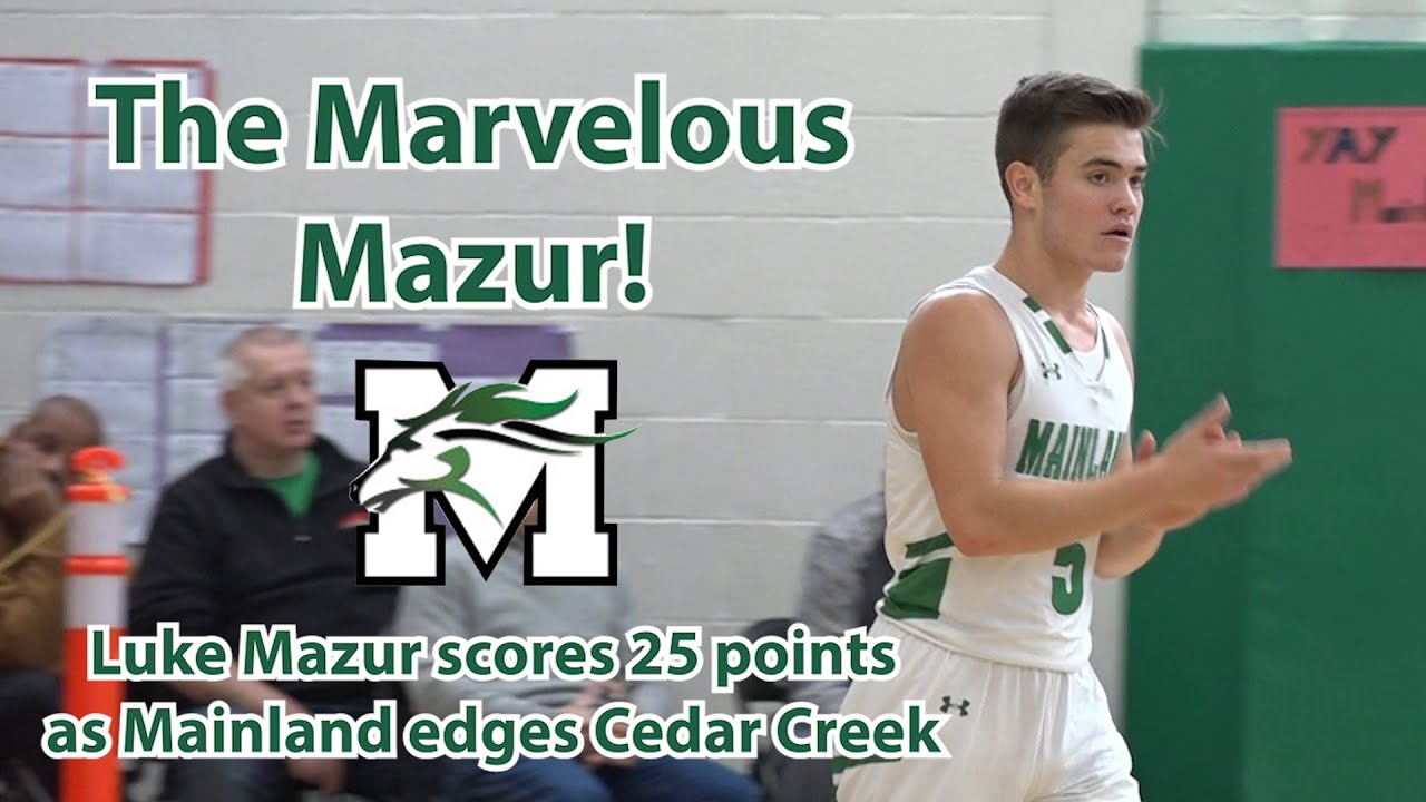 Mainland 53 Cedar Creek 48 | Cape-Atlantic League Basketball | Luke ...