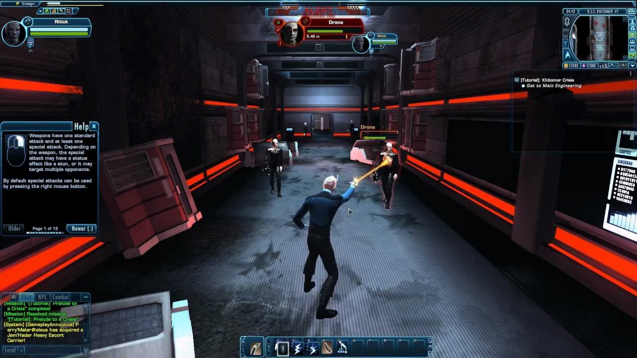 Star Trek Andorian Scientist Intro - YouTube