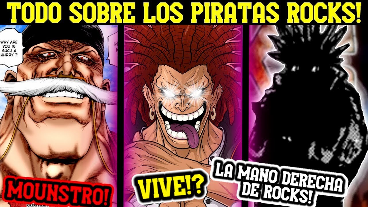 La TRIPULACIÓN COMPLETA de ROCKS D. XEBEC | TODOS sus MISTERIOS y SECRETOS! | PIRATAS ROCKS - OP ...