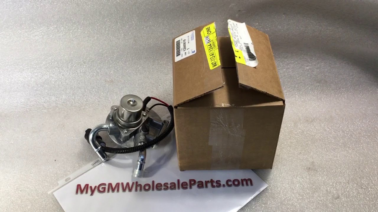 Genuine OEM GM Replacement Duramax Diesel Fuel Filter Primer (12645619 ...