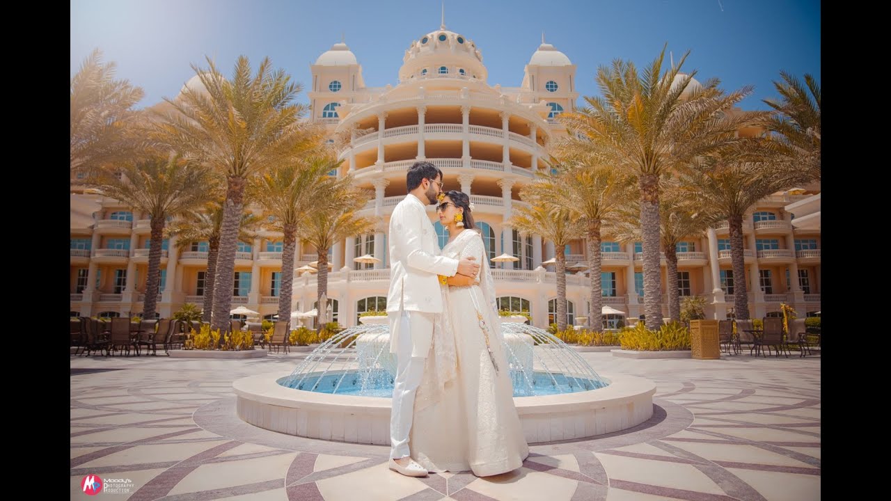 Wedding Highlight | Dubai | Raffles | Anand & Malvi | Moody's Production Dubai | Pure 4k - YouTube