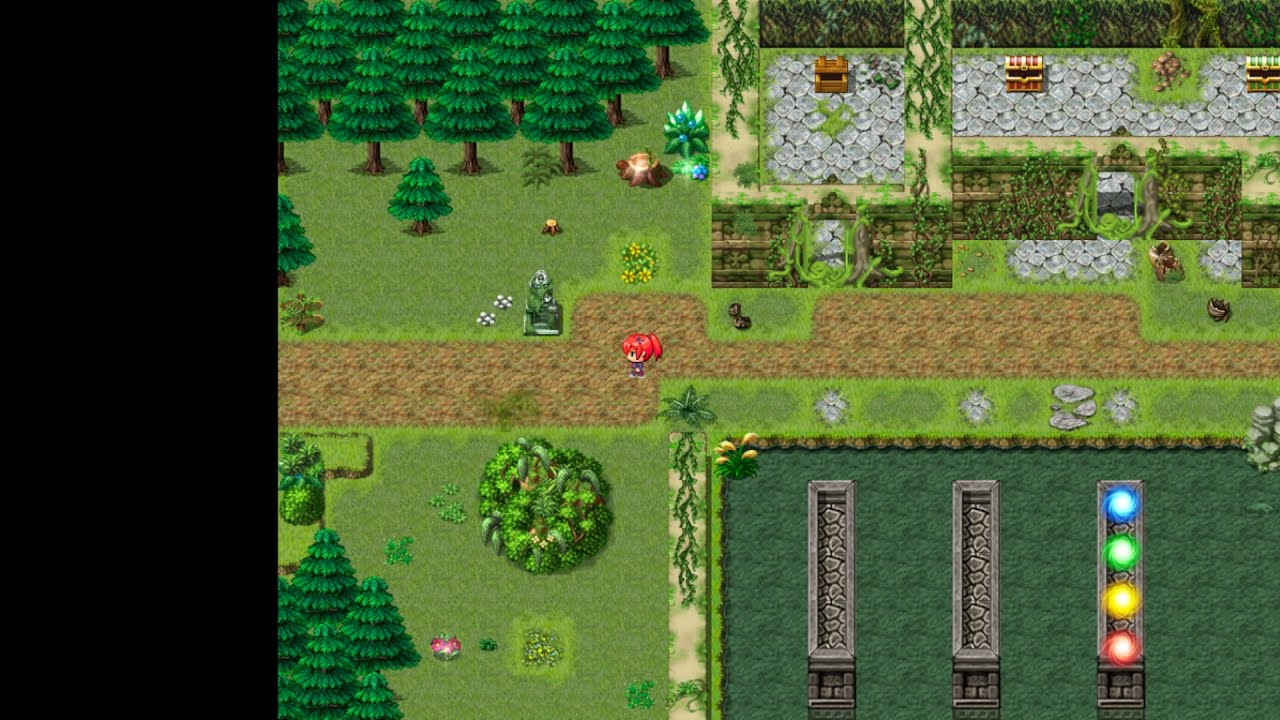 Yorna MGS : P!ne Forest - East map (item for staff) - YouTube