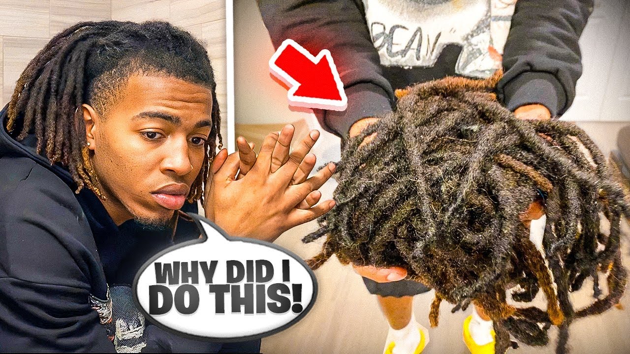 Lavar Cuts His Dreads Off… *VERY EMOTIONAL* - YouTube