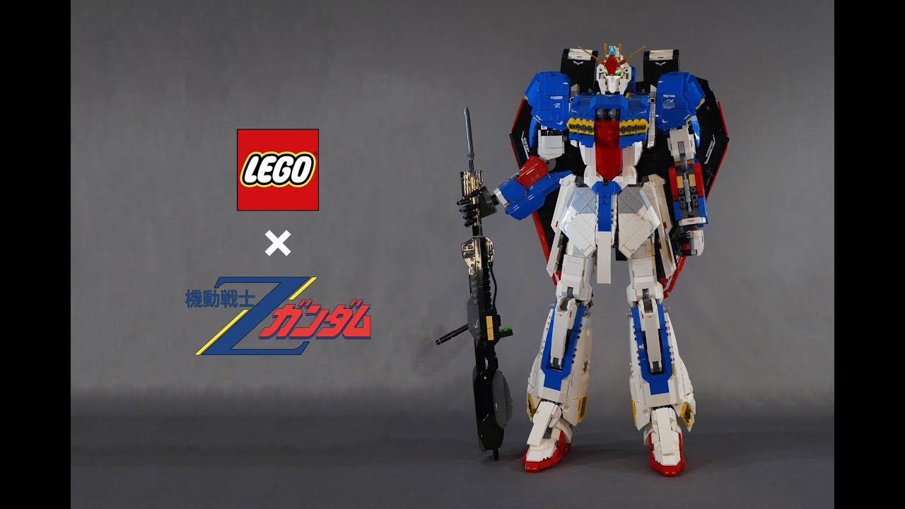 LEGO Zeta Gundam (transformable) - YouTube