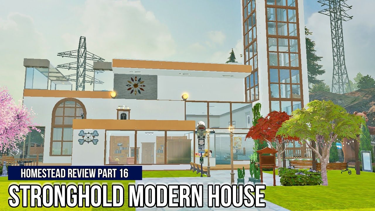 GREBEK RUMAH MODERN DENGAN KONSEP PERTAHANAN DAN MENARA PEMANTAU ...