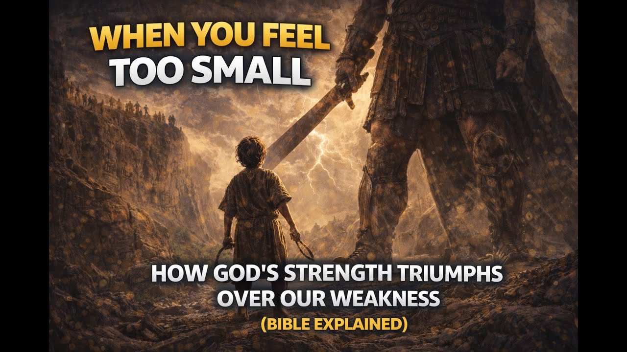 When You Feel Too Small | How God Uses the Weak to Do Great Things ...