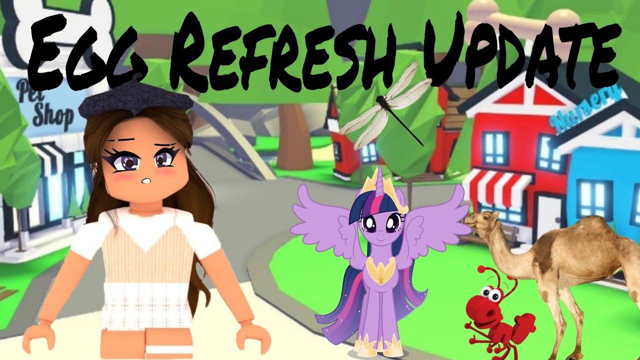 Adopt me new egg refresh update!! - YouTube
