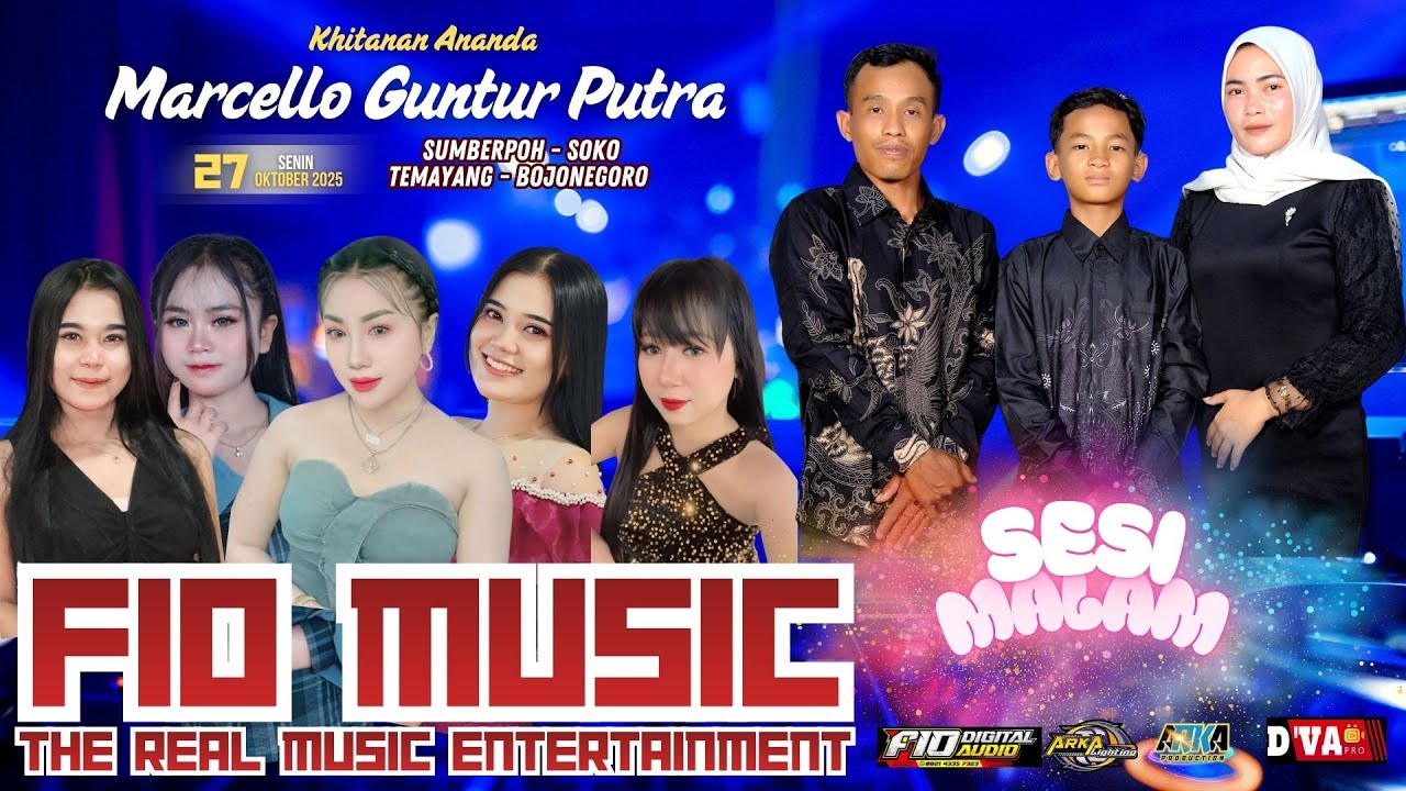 🔥🔴 Live FIO MUSIC THE REAL MUSIC || KHITANAN MARCELLO GUNTUR PUTRA ...